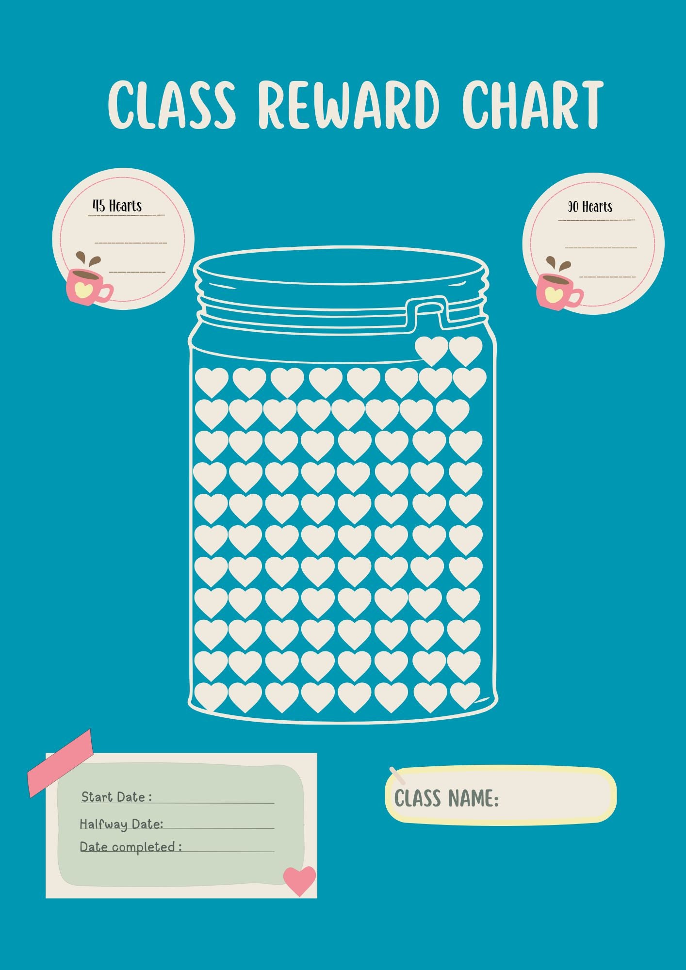 Class Reward Chart - Etsy