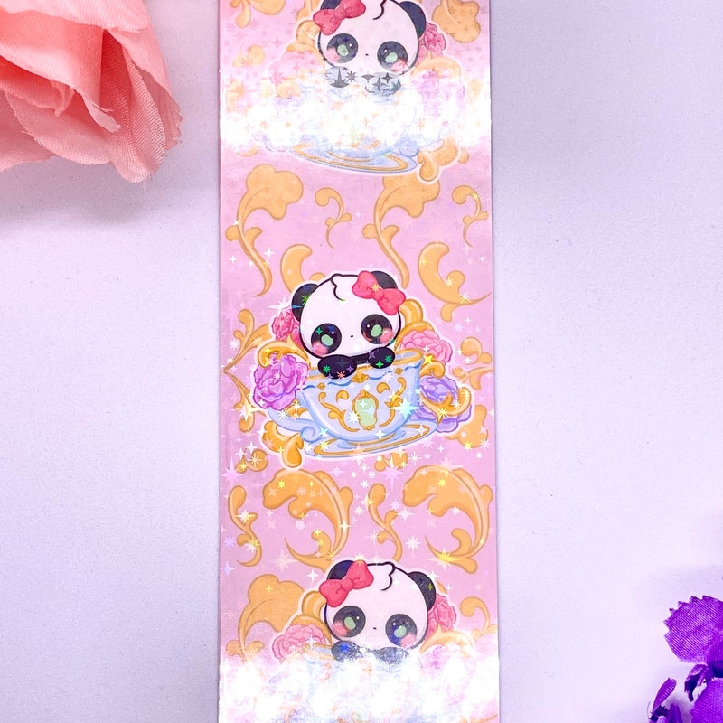 Panda Bookmark - Etsy