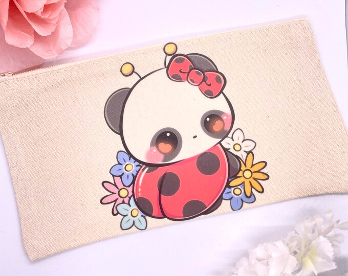 Kawaii Cute Custom Pouch | Kawaii Pouch | Cute Pouch | Custom Pouch - Etsy