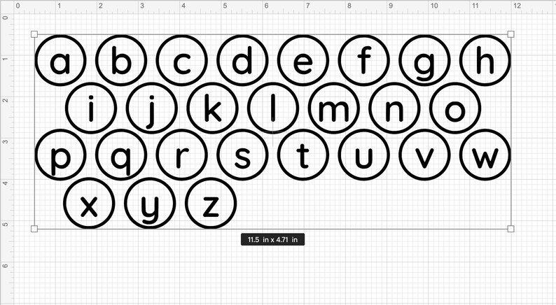 Lowercase Letters Montessori Homeschool Movable Alphabet - Etsy