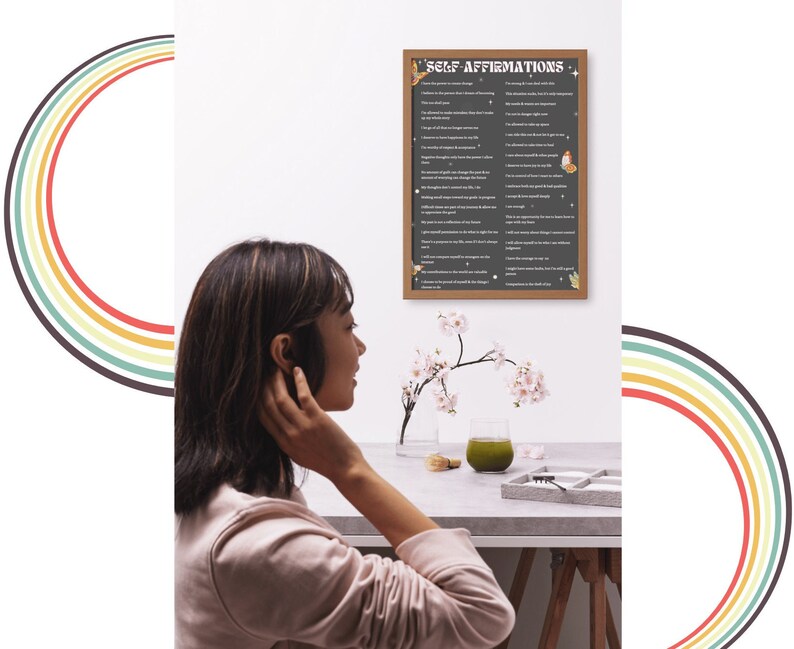 Self-affirmations - DBT, Self-care, Self-talk, Therapy, Self ...