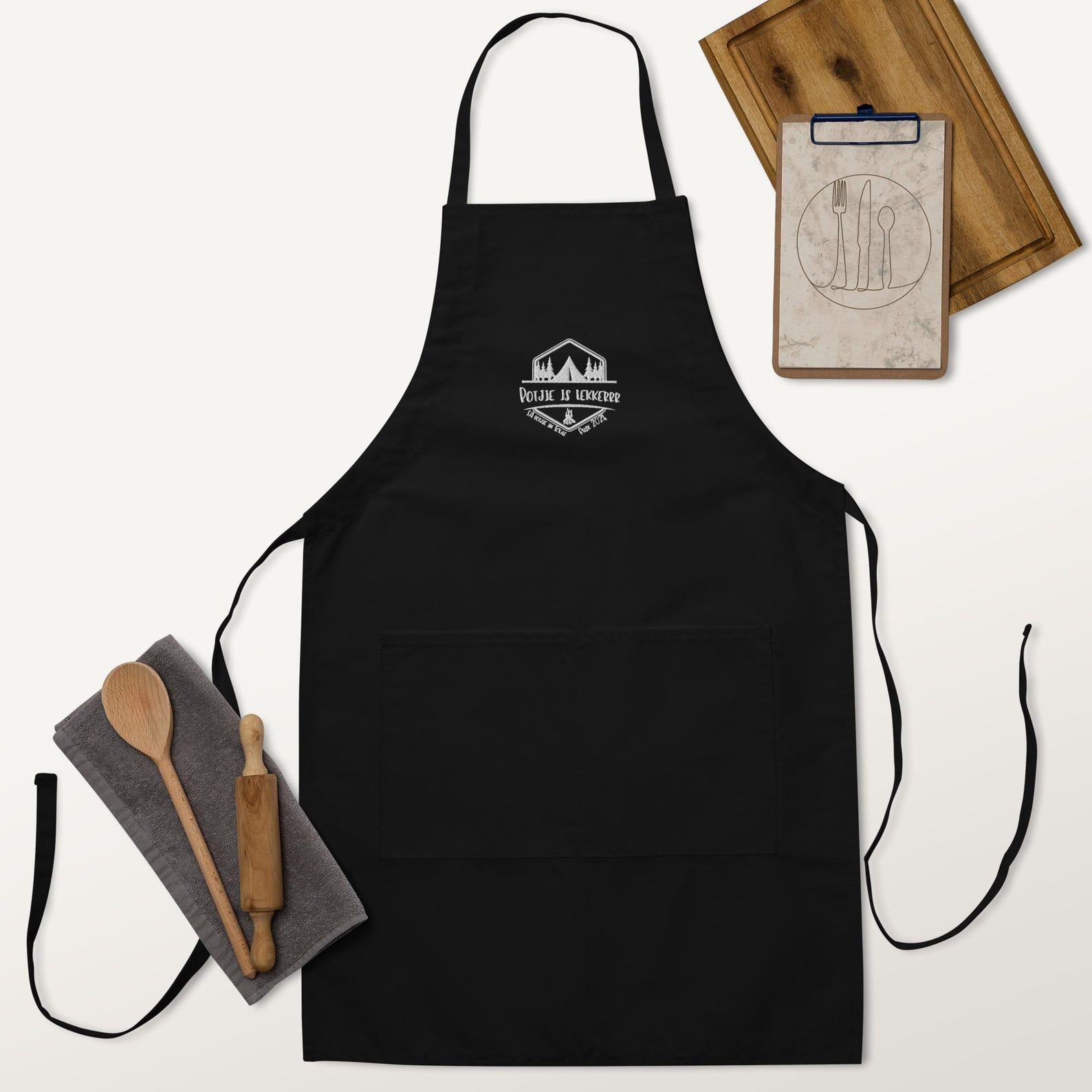 Embroidered Potjie Apron - Etsy