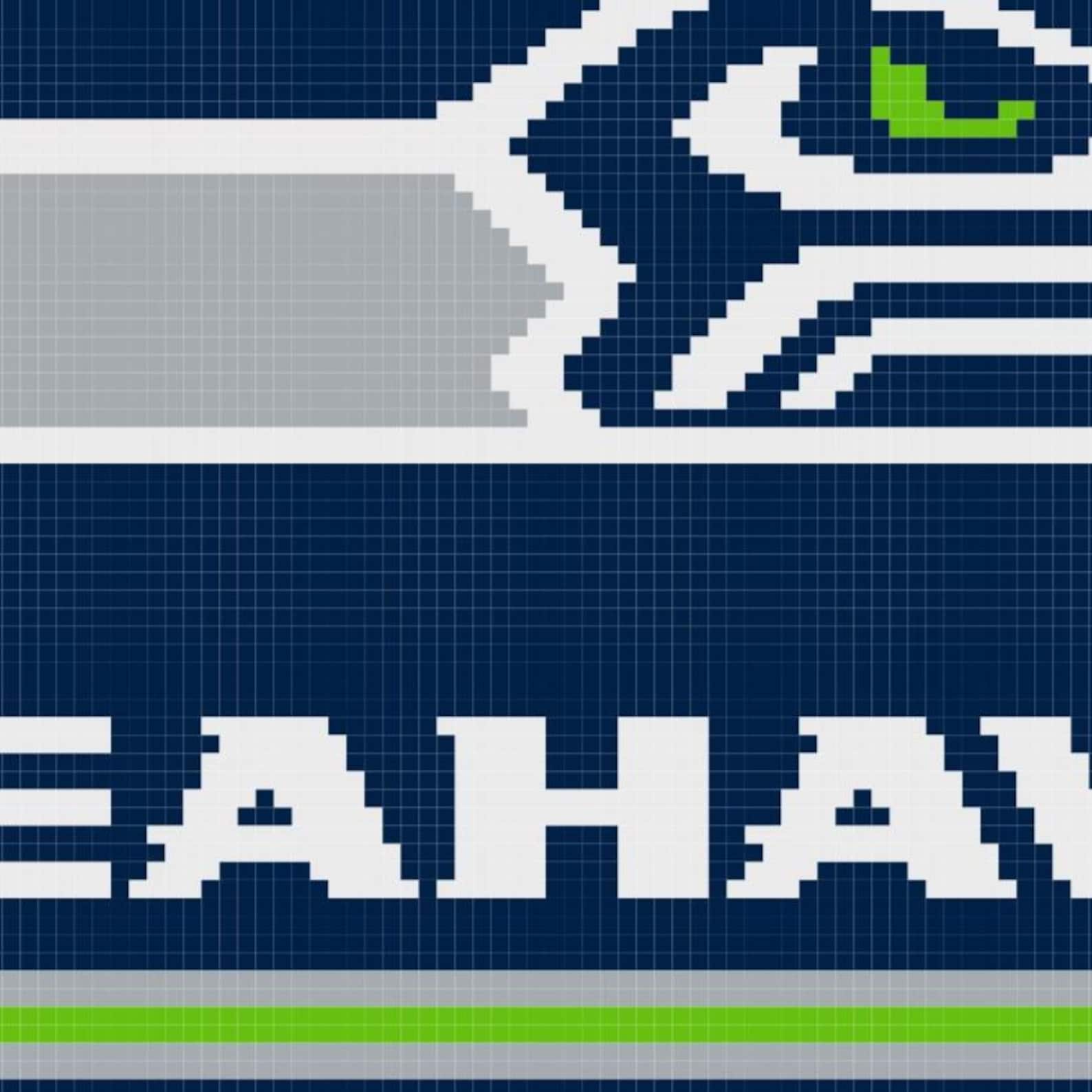 C2C Crochet Pattern | Seahawks Blanket - Etsy