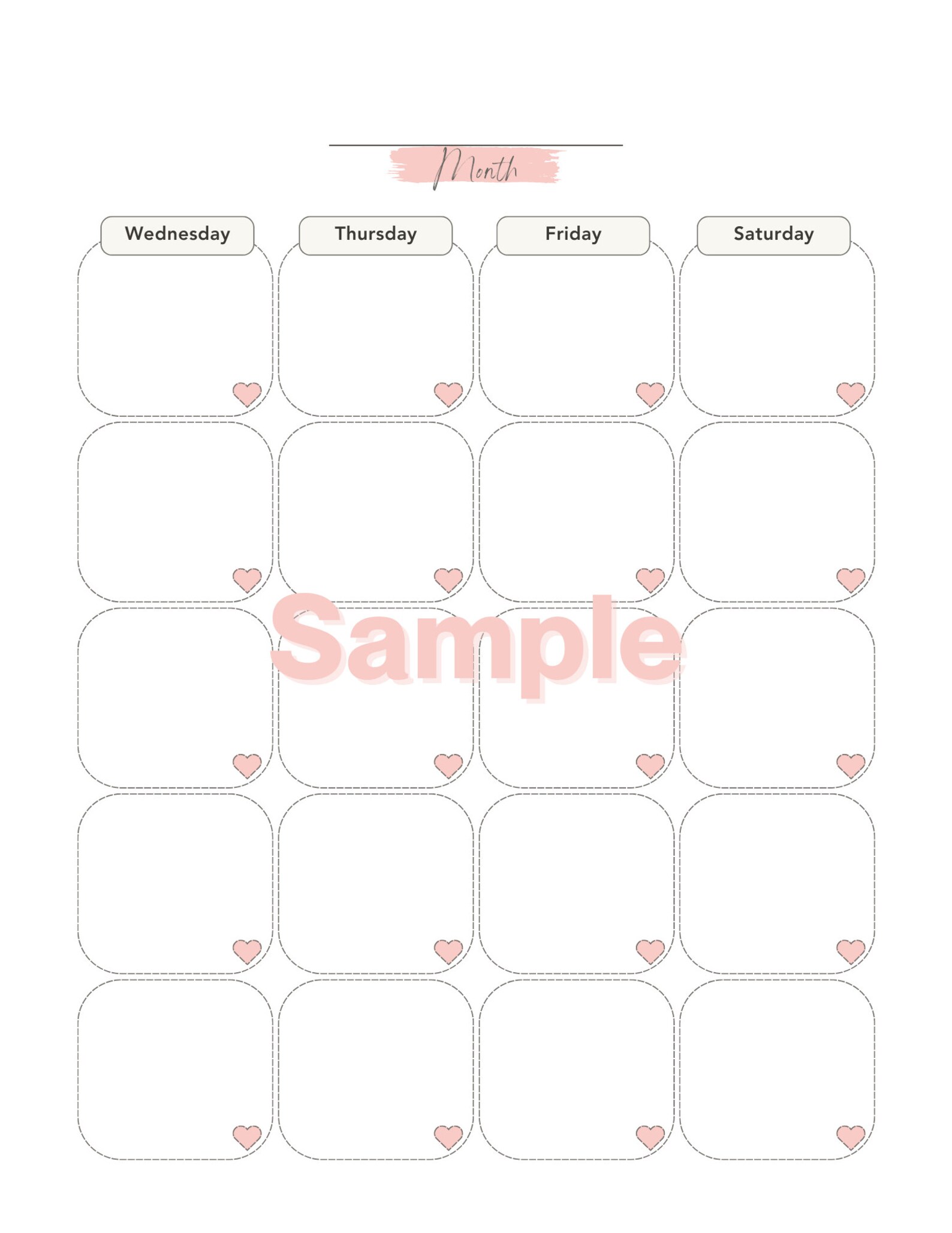 Monthly/weekly/daily Planner Pages, Instant Download Planner, Daily ...