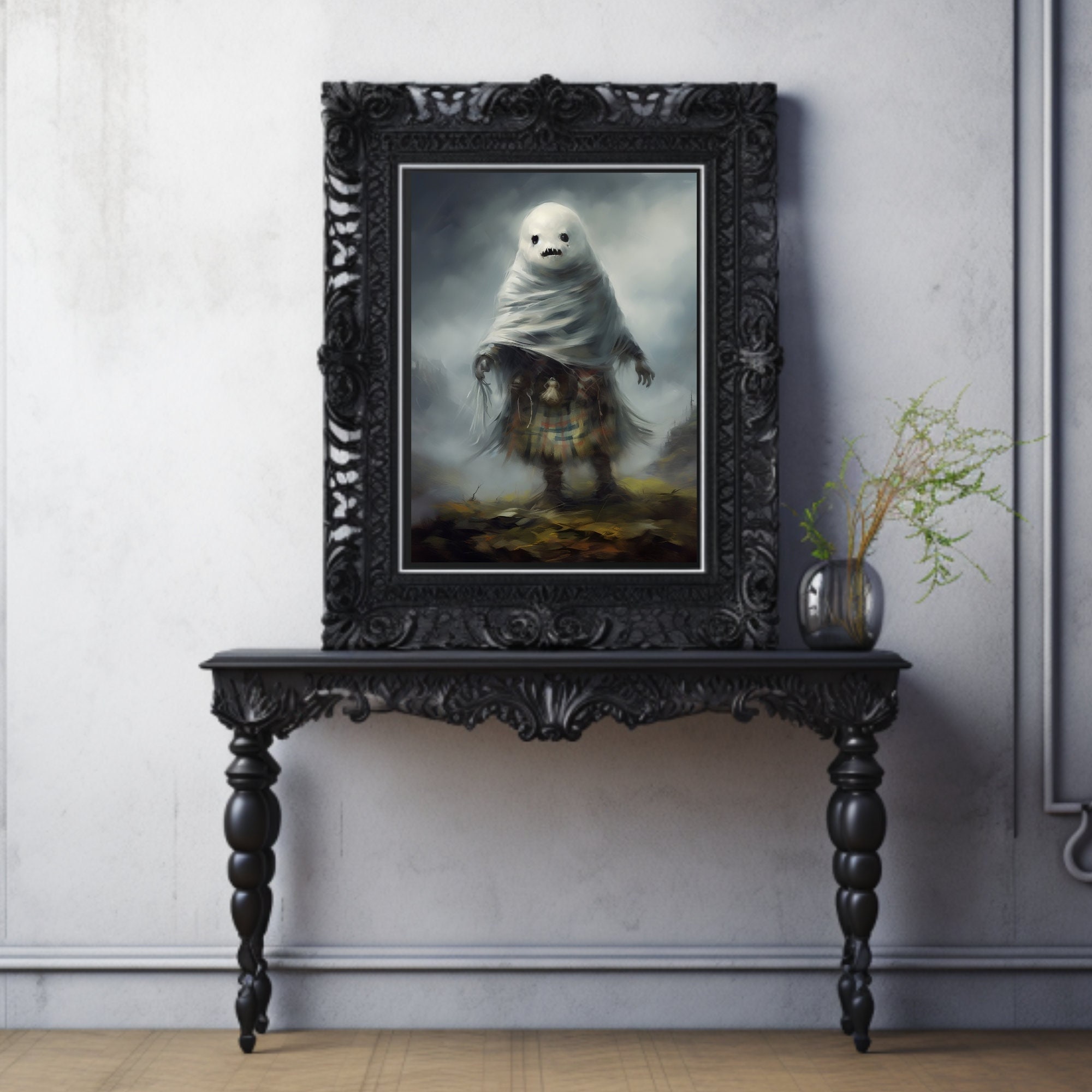 The Scottish Highlander Ghost Poster / Highland Wraith / Ghosts in ...