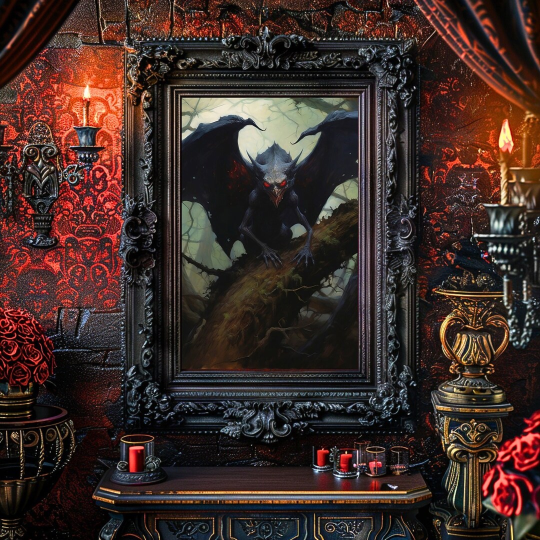 Cryptid Nightmare - Creepy Liminal Cryptid Nightmare Fuel Poster ...