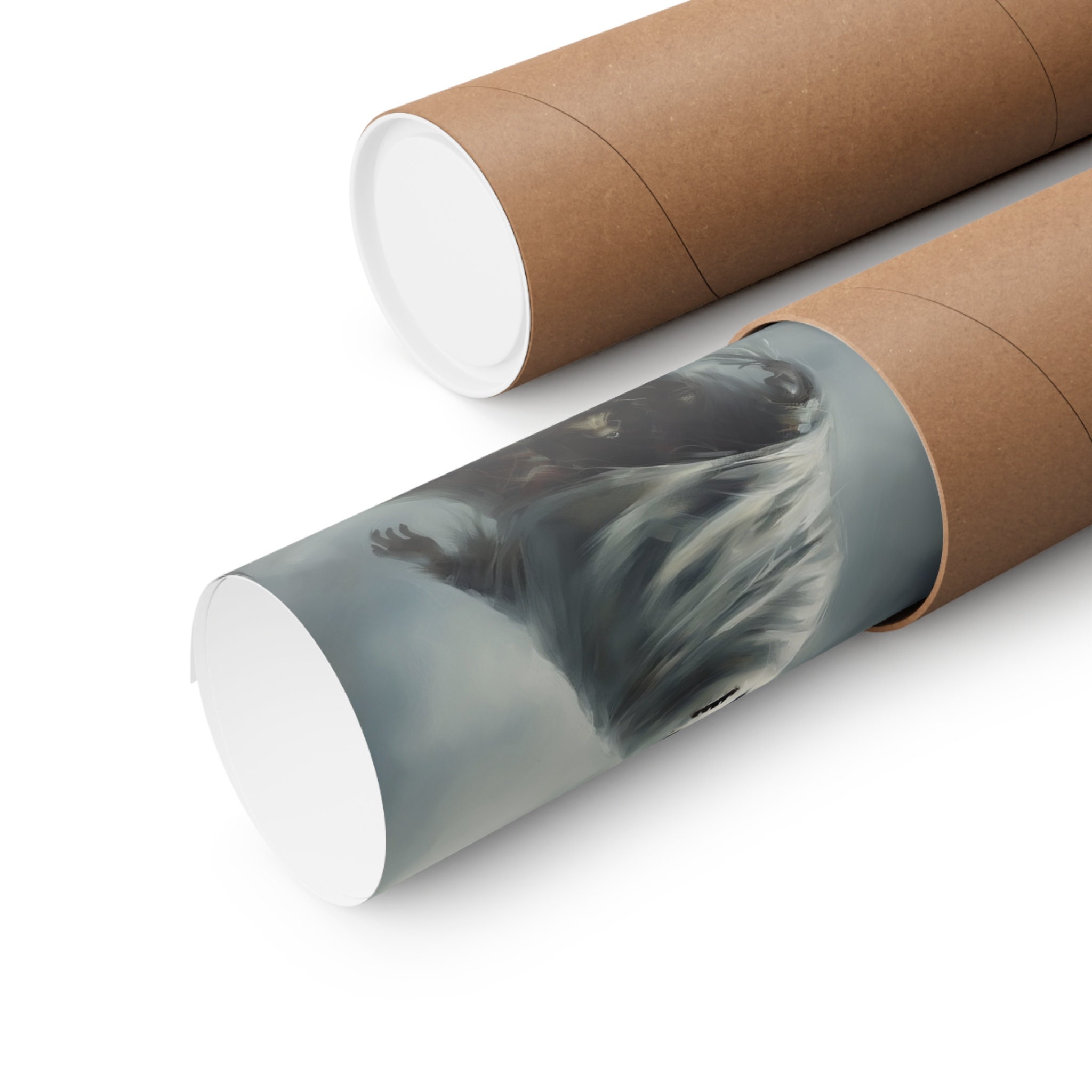 The Scottish Highlander Ghost Poster / Highland Wraith / Ghosts in ...