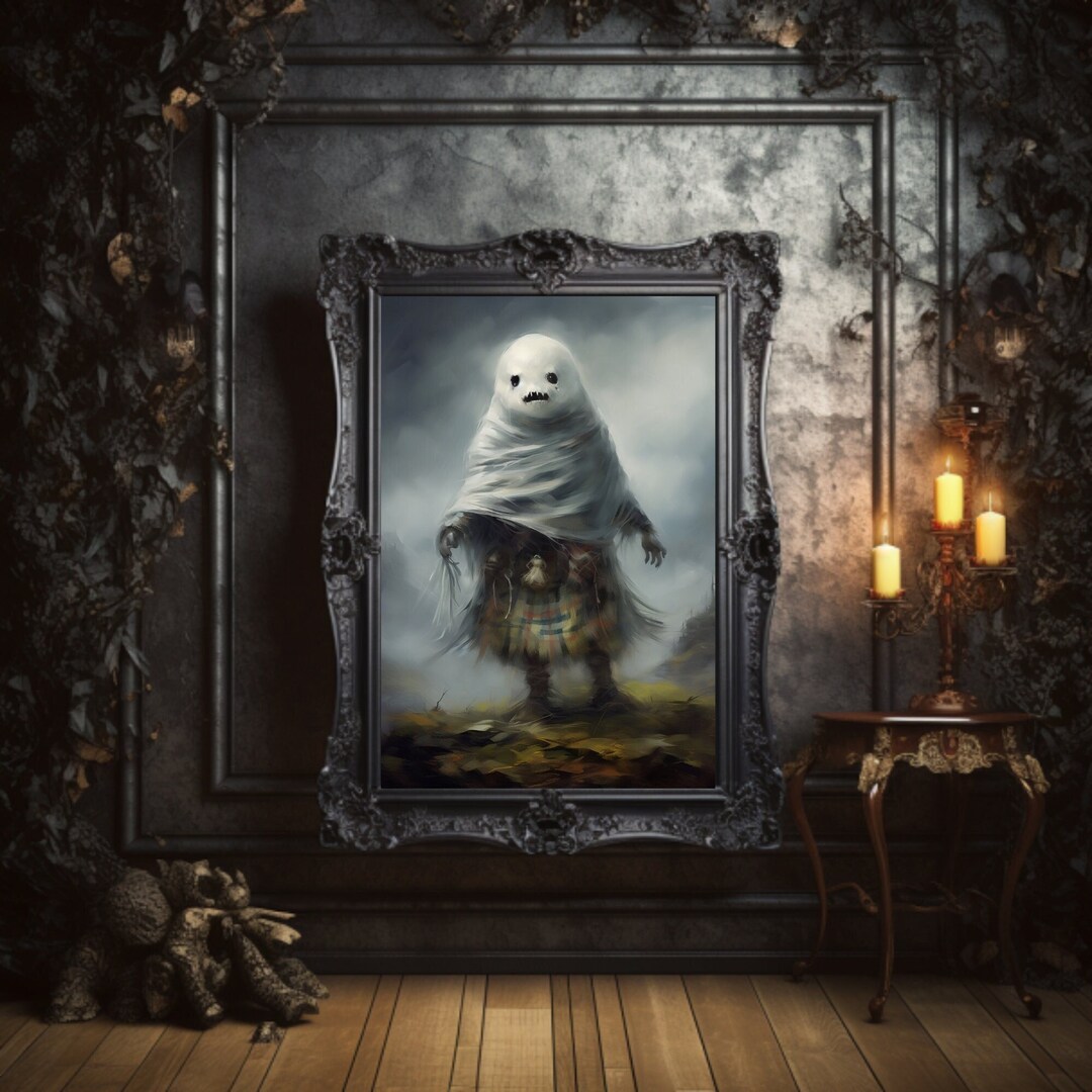 The Scottish Highlander Ghost Poster / Highland Wraith / Ghosts in ...