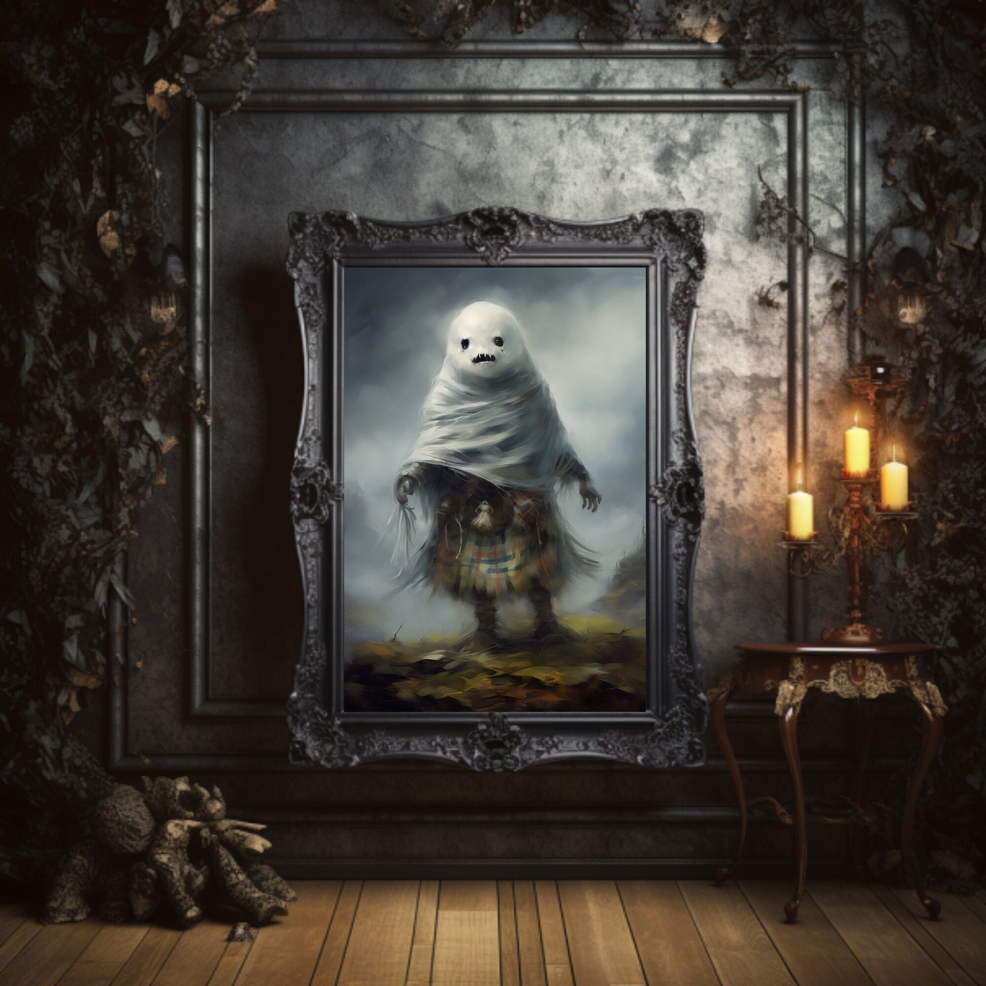 The Scottish Highlander Ghost Poster / Highland Wraith / Ghosts in ...