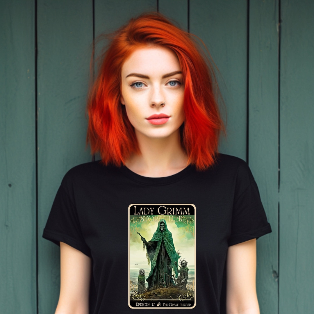 Lady Grimm Storyteller Tarot Card Style T-shirt / Episode 18 "the Great ...
