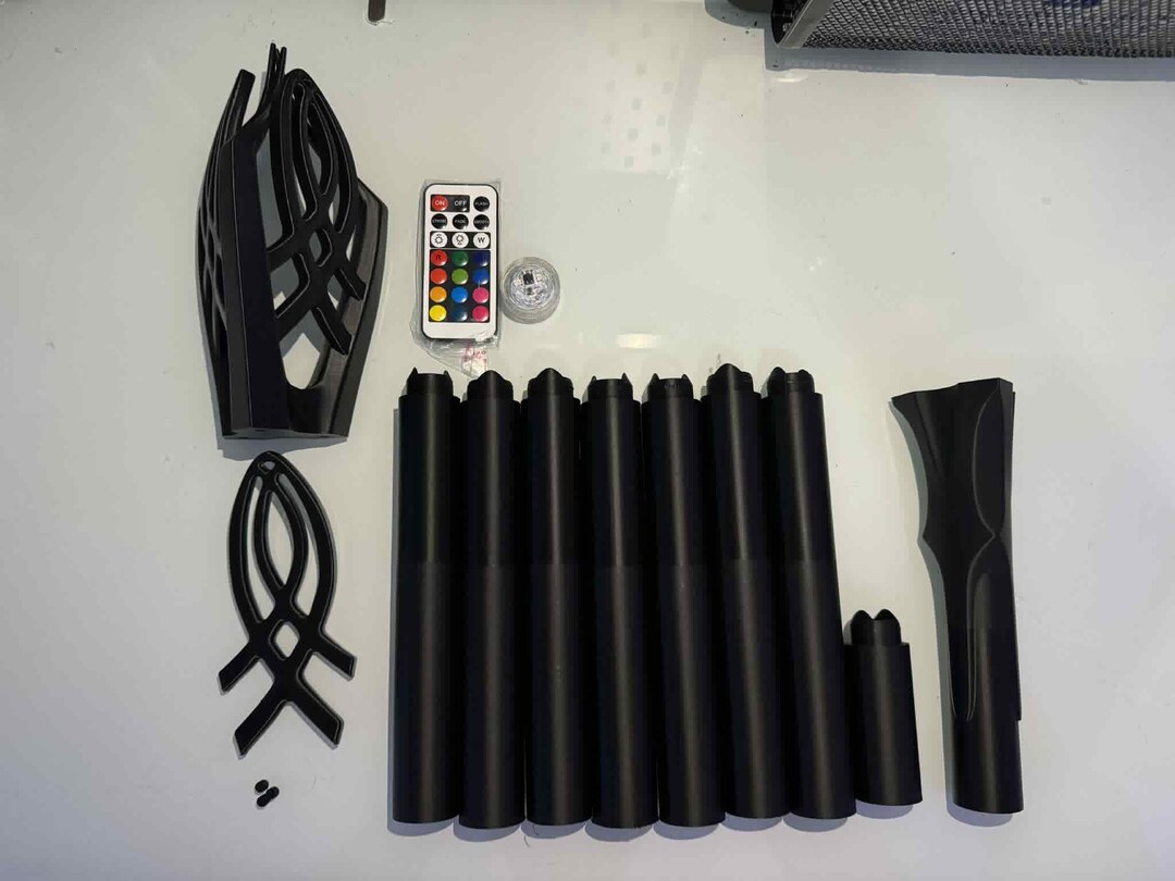 Gandalf the White 3D Printed Staff DIY Kit by Mystery Makers - Etsy