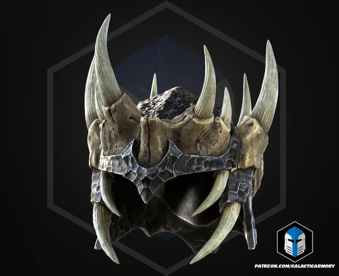 Skyrim Jagged Crown 3D Printed Helmet DIY KIT by Galactic Armory - Etsy UK