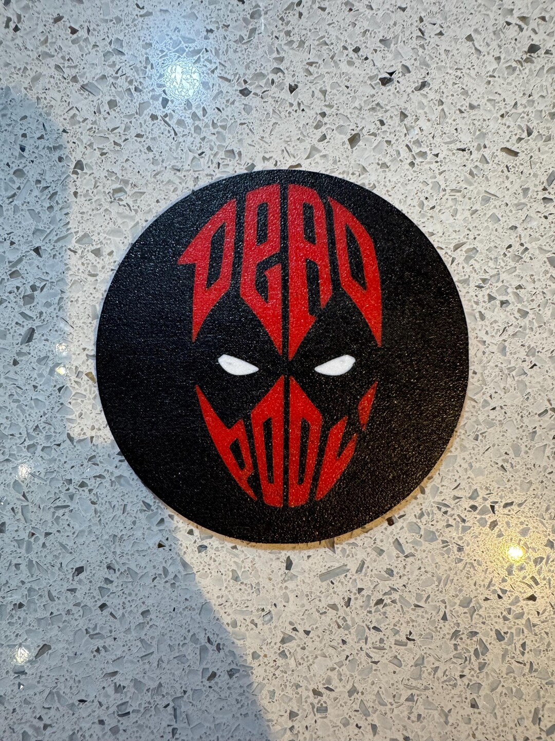 Deadpool Coaster - Etsy