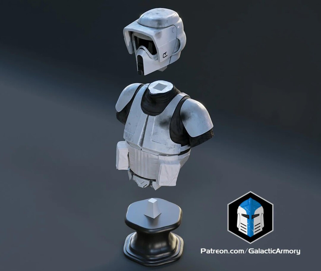 Resin Printed Paintable Busts (multiple Choices) - by Galactic Armory ...