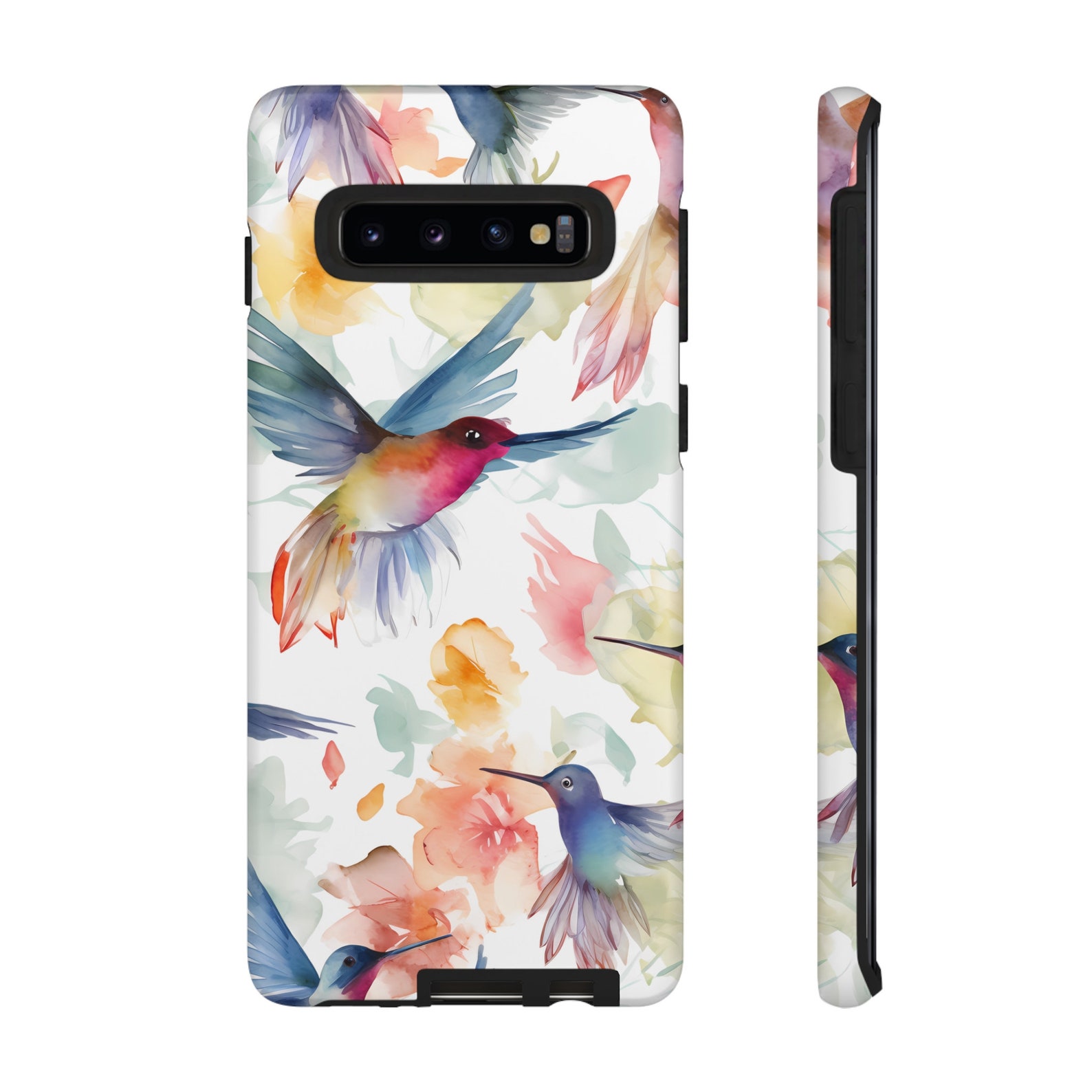 Hummingbird Phone Case Watercolor Phone Case Hummingbird Watercolor ...