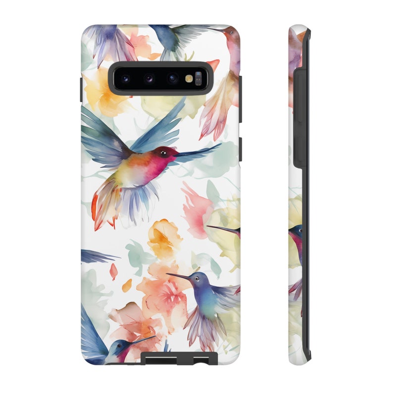 Hummingbird Phone Case Watercolor Phone Case Hummingbird Watercolor ...