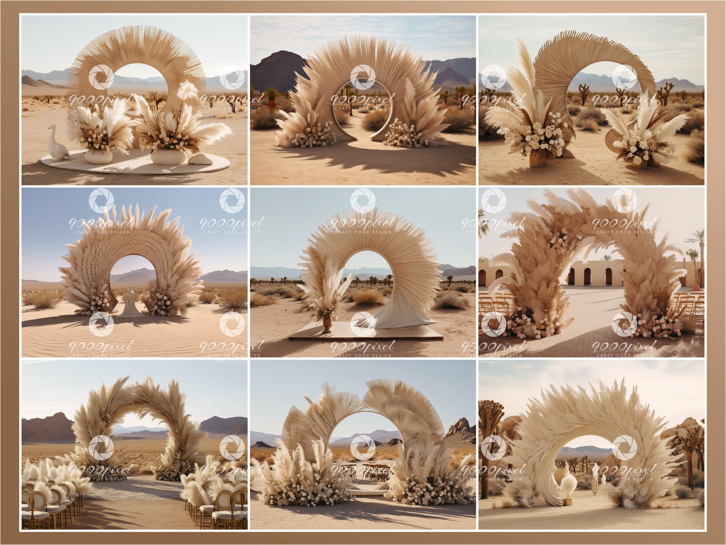 35 Wedding Backdrops, Wedding Arch From Feathers for Wedding or ...