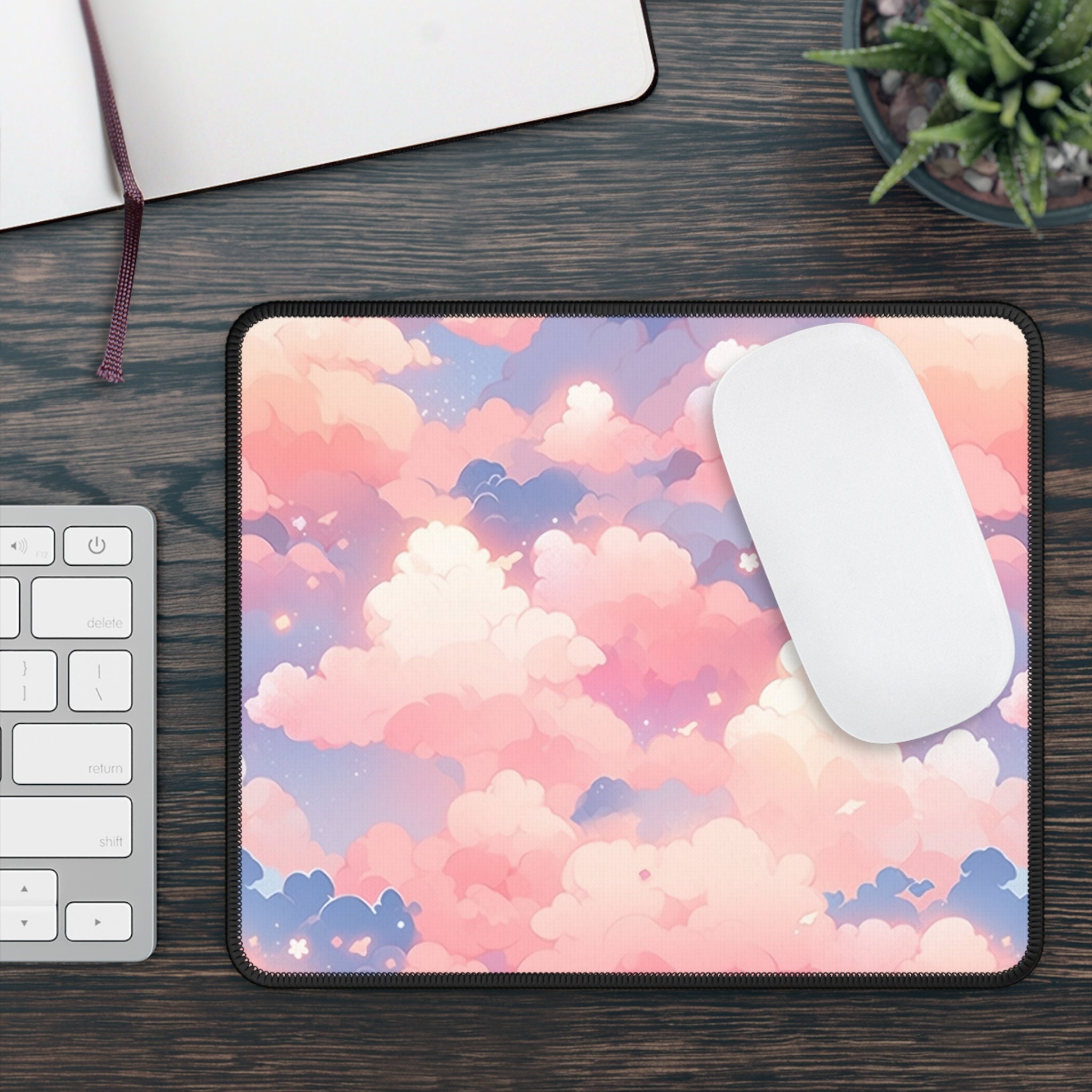 Pastel Clouds Seamless Pattern Cotton Candy Digital Paper Seamless ...