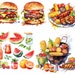 18 Summer BBQ Clipart Watercolor Backyard Barbecue PNG Father's Day ...