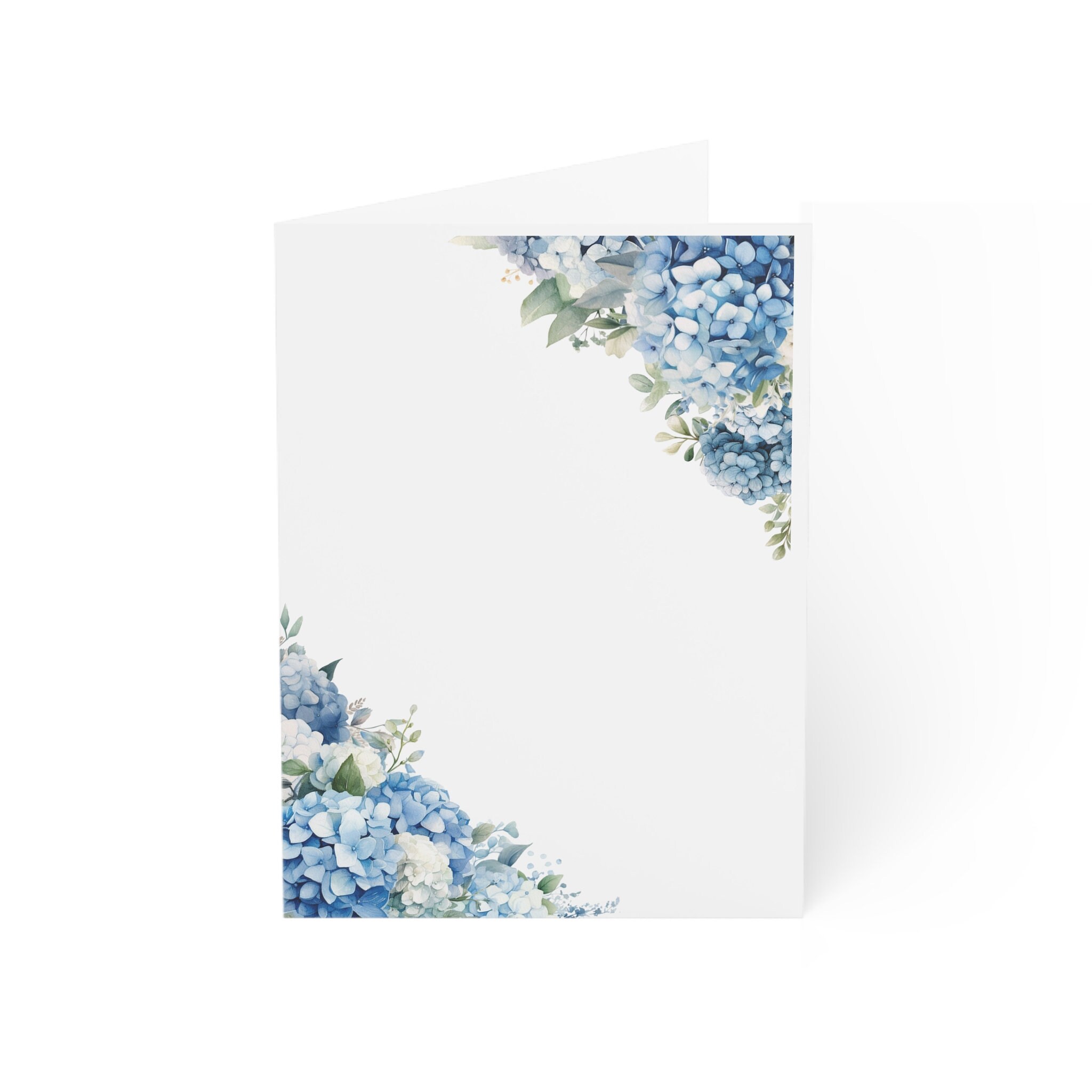 Blue Hydrangea Frame Clipart Printable Hydrangea Frame Floral - Etsy