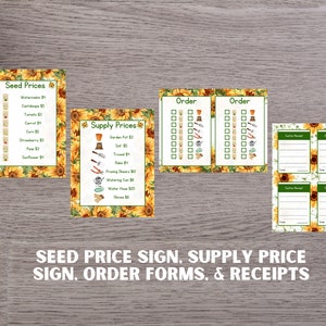 Gardening Dramatic Play, Garden Shop Pretend Play Printable, Classroom ...