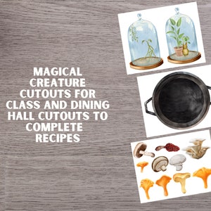 Magic School Dramatic Play Set: Printable Halloween Pretend Play (PDF ...