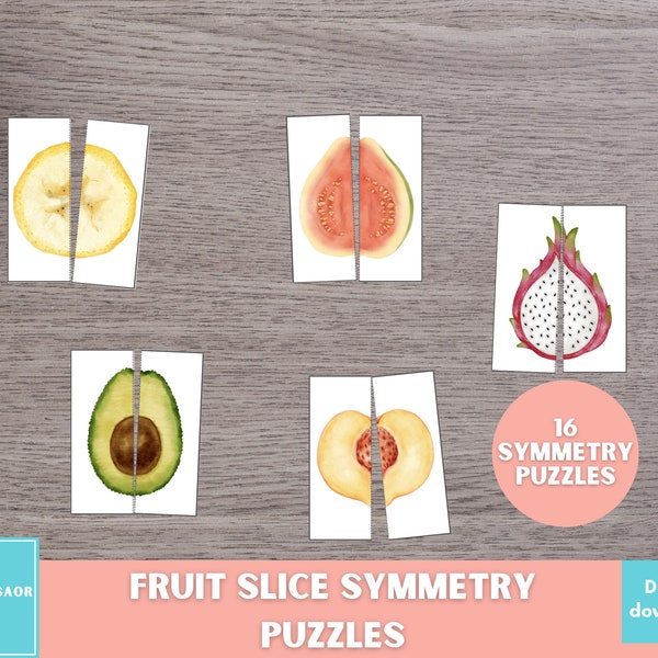 Fruit Matching Digital - Etsy
