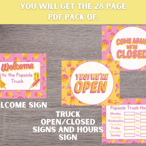 Popsicle Truck Pretend Play, Popsicle Truck Dramatic Play, Classroom ...