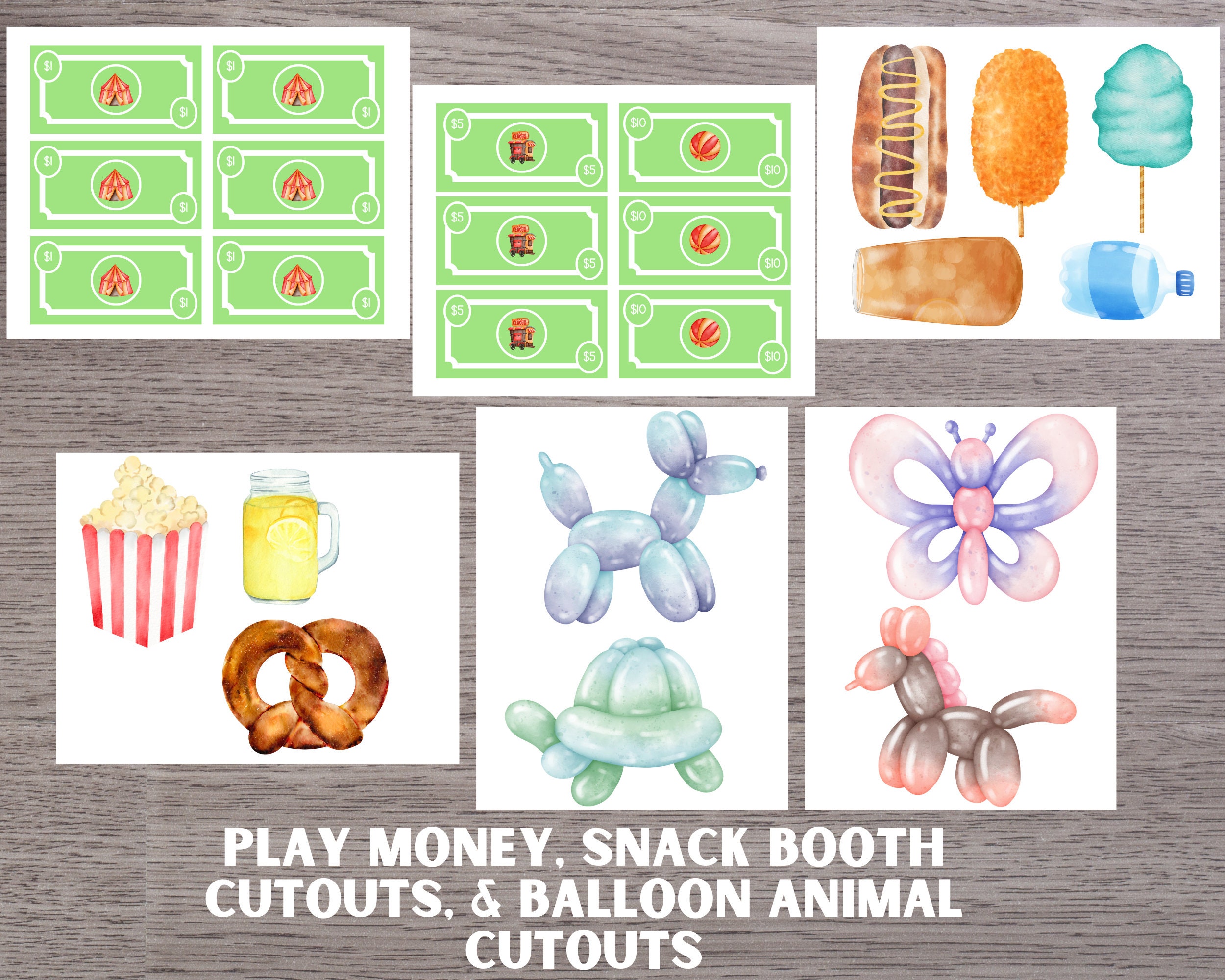 Carnival Dramatic Play, State Fair Pretend Play, Classroom Dramatic ...