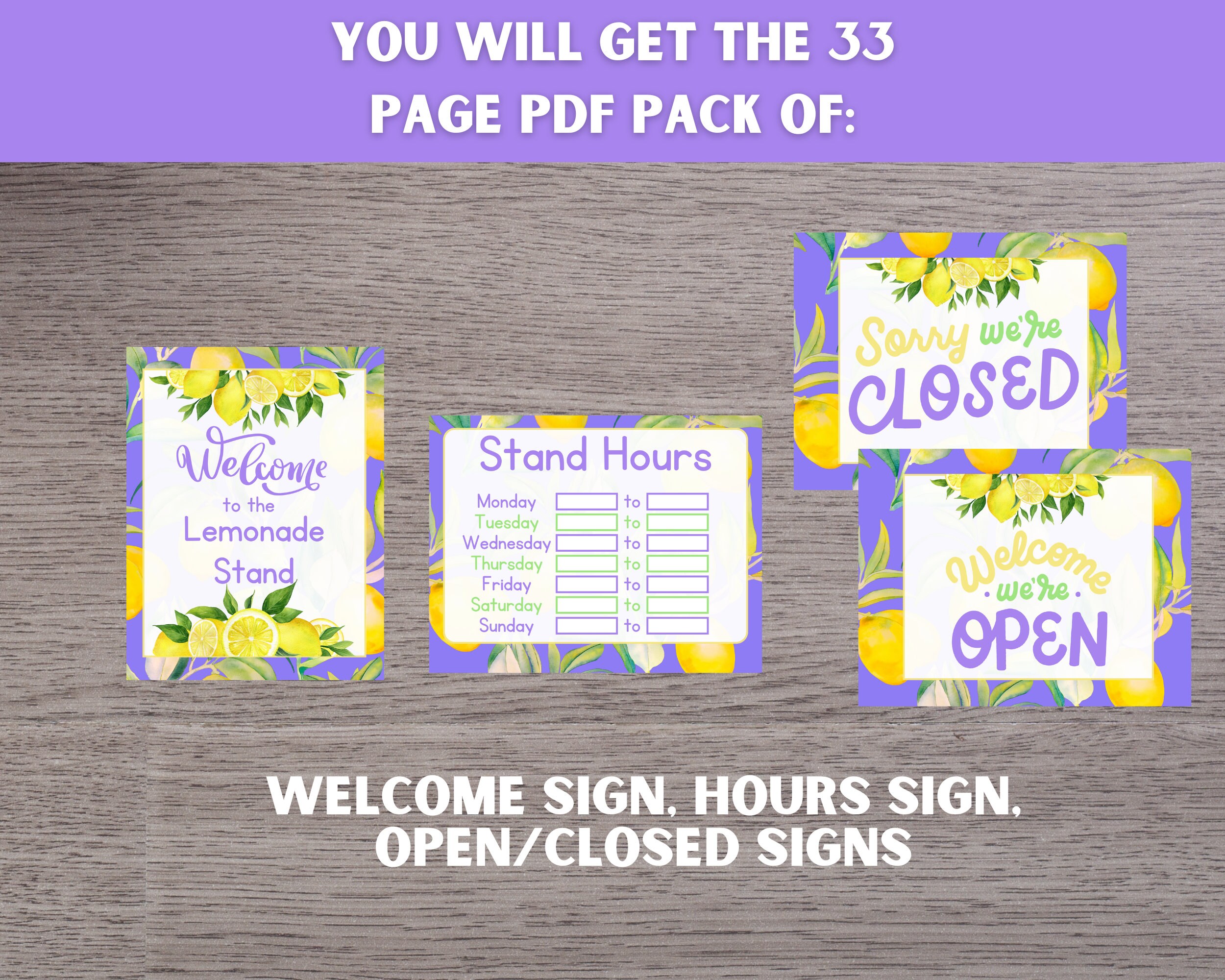 Lemonade Stand Dramatic Play, Pretend Play Printable, Classroom ...