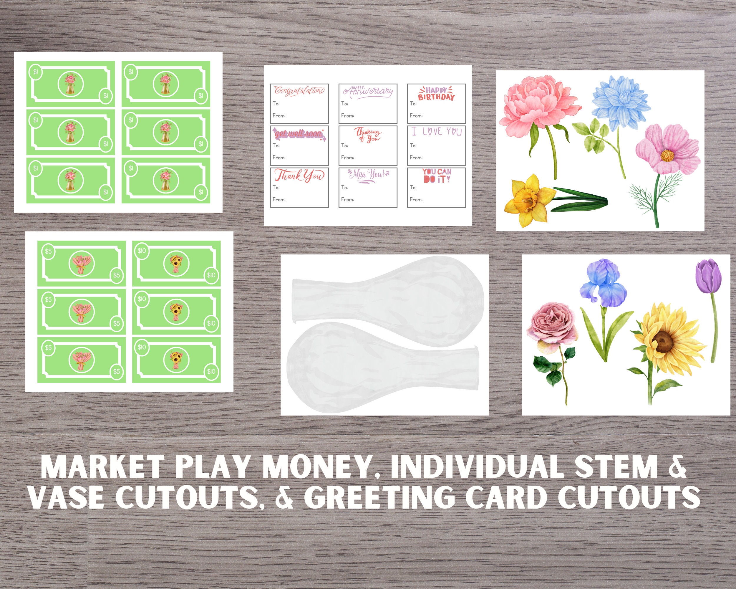 Flower Shop Dramatic Play, Pretend Play, Classroom Dramatic Play ...