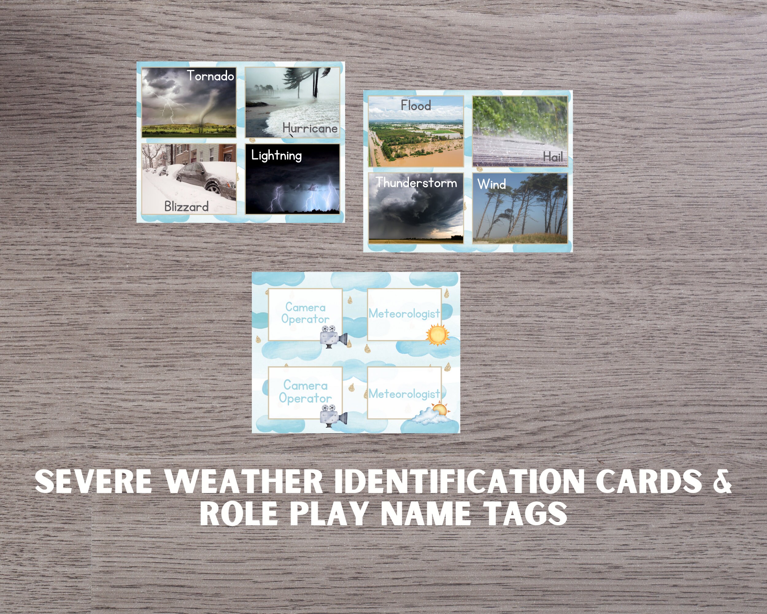 Weather Station Pretend Play, Weather Channel Dramatic Play, Classroom ...