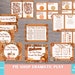 Pie Shop Dramatic Play Set: Printable Thanksgiving Pretend Play (PDF ...