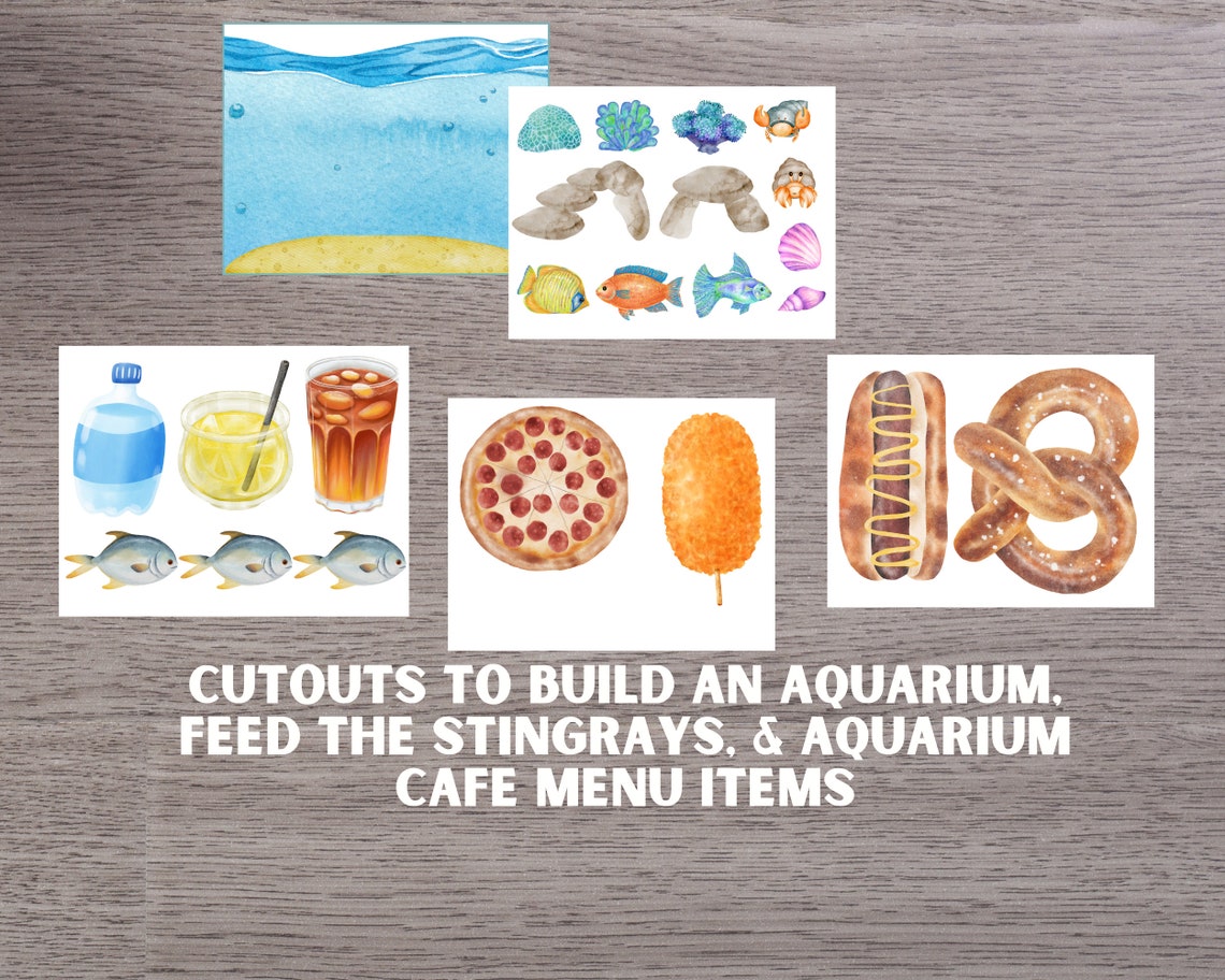 Aquarium Dramatic Play, Pretend Play Printable, Classroom Dramatic Play ...