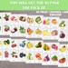 Fruits Flash Cards, Montessori 3 Part Fruit Cards, Montessori Cards ...