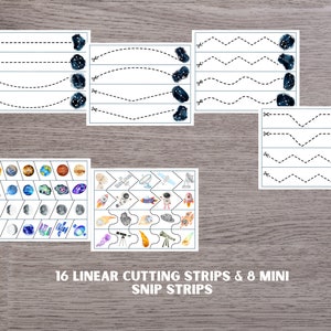 Space Fine Motor Activities: Preschool Printable Set (digital Download ...