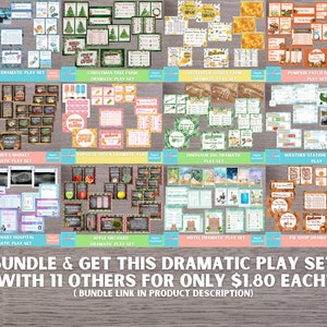 Beekeeper Honey Farm Dramatic Play Set: Printable Pretend Play (PDF ...