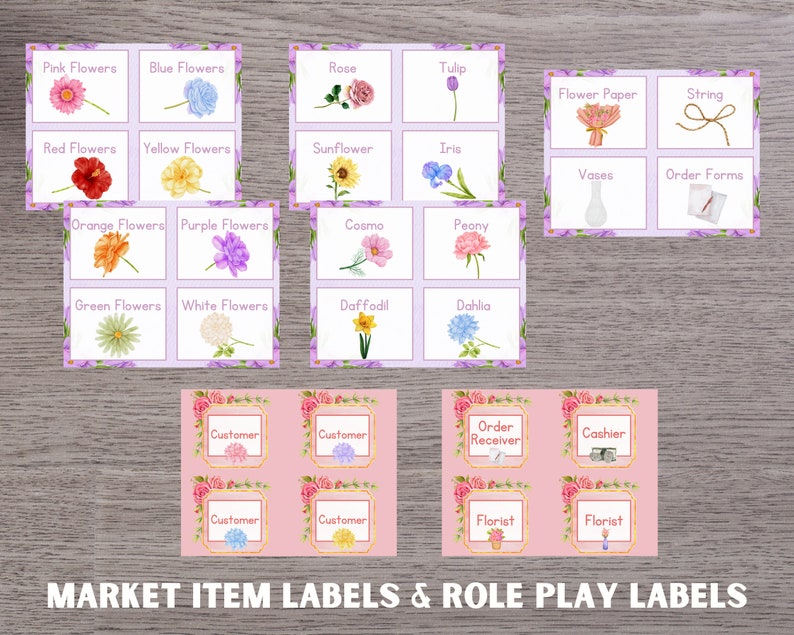 Flower Shop Dramatic Play, Pretend Play, Classroom Dramatic Play ...