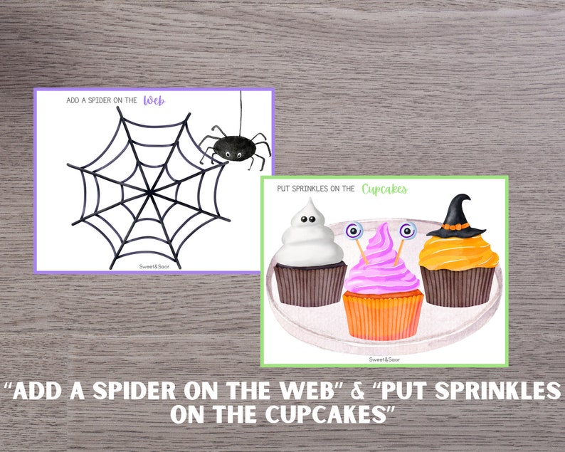 Halloween Play Dough Mats: Printable Fall Activity (digital Download ...
