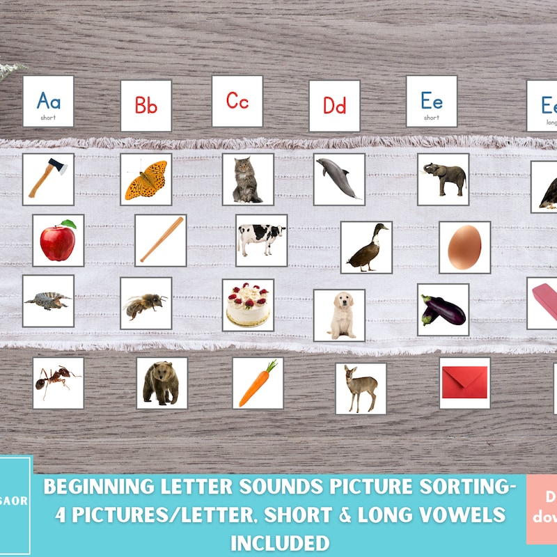 Beginning Sounds - Etsy