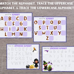 Halloween Activity Book: Printable Busy Binder for Preschool (PDF ...