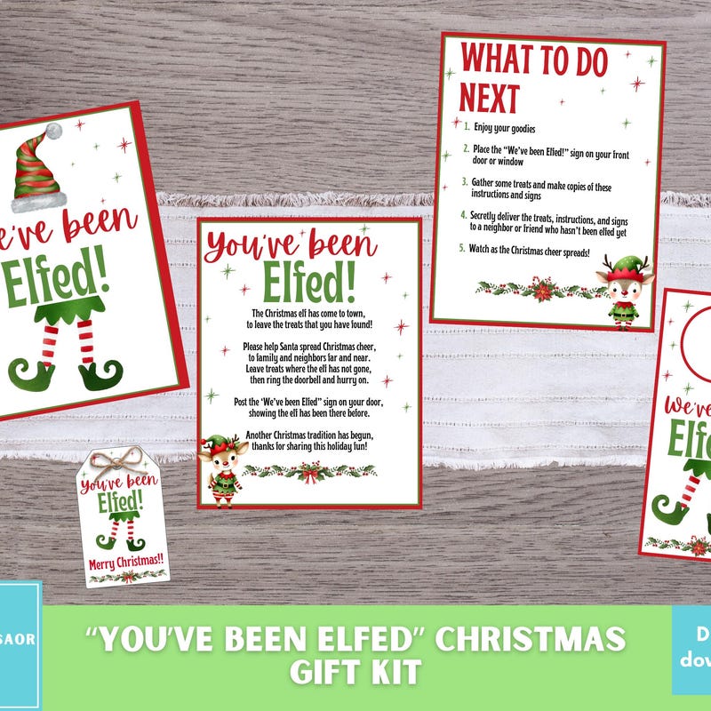 Youve Been Elfed - Etsy