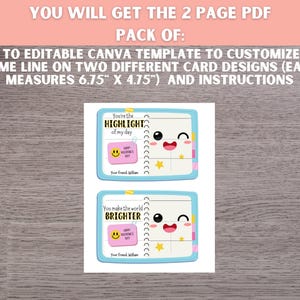 Highlighter Valentine, Printable Valentines Highlighter Gift Tags ...