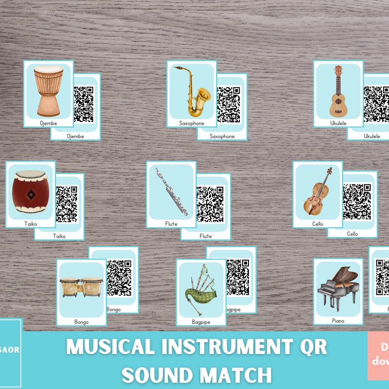 Music Game Qr Code - Etsy
