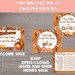 Pie Shop Dramatic Play Set: Printable Thanksgiving Pretend Play (PDF ...