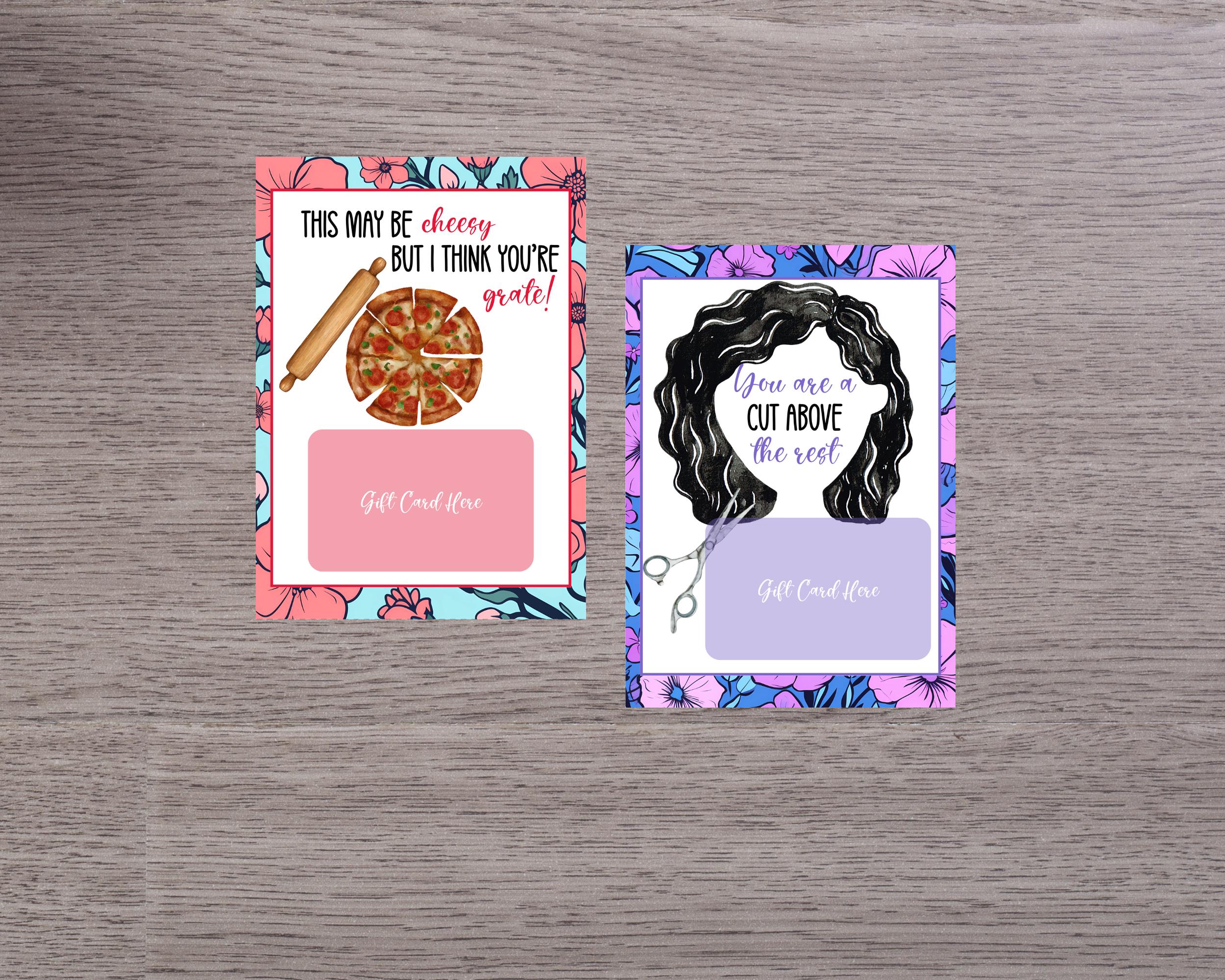 Printable Teen Girl Gift Card Book, Birthday Gift for Teenage Girl ...