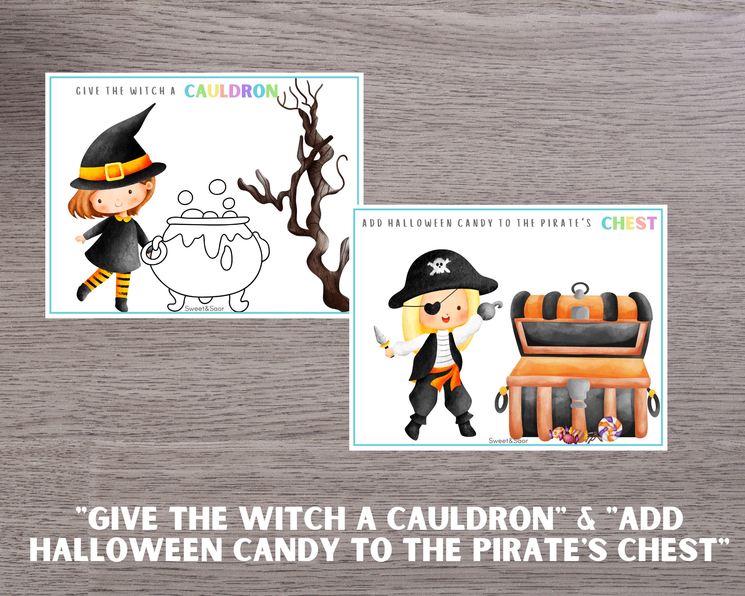 Halloween Play Dough Mats, Printable Fall Play Dough Mats, Halloween ...