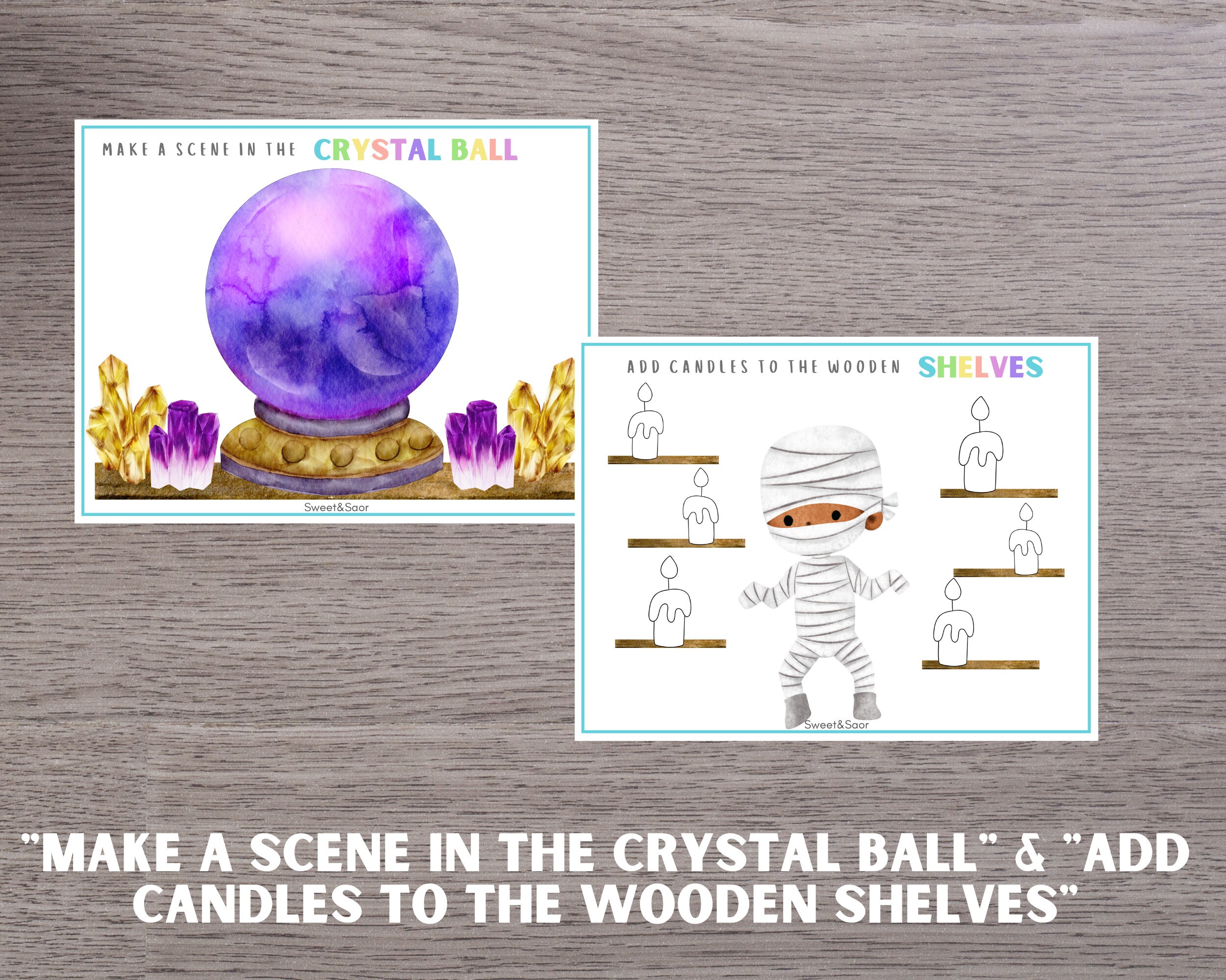 Halloween Play Dough Mats, Printable Fall Play Dough Mats, Halloween ...