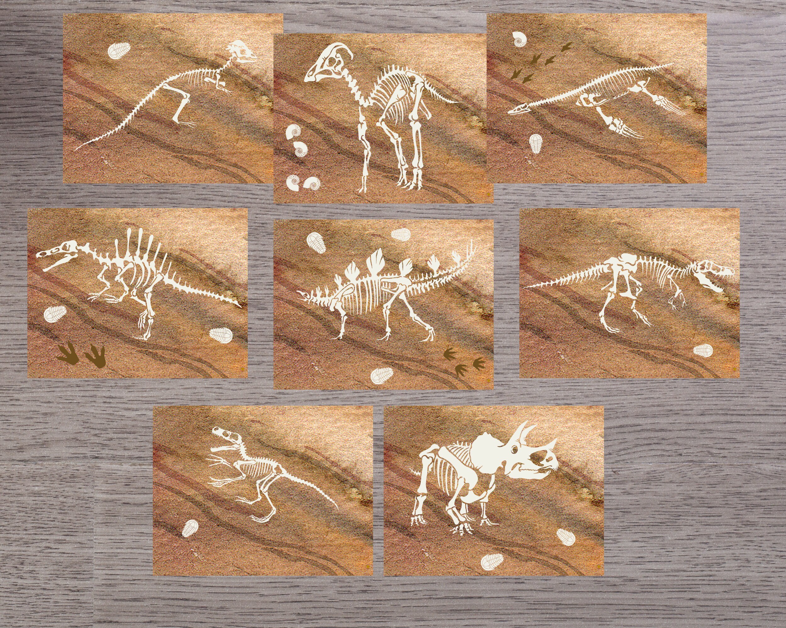 Dinosaur Dig Dramatic Play Set: Printable Paleontology Pretend Play ...