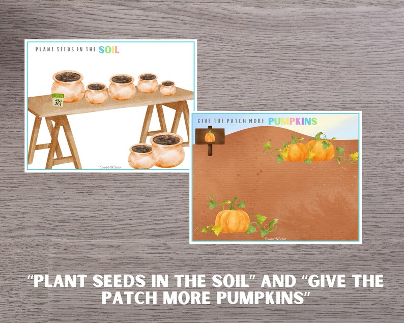 Garden Play Dough Mats, Fruits and Vegetables Playdough Mats, Printable ...